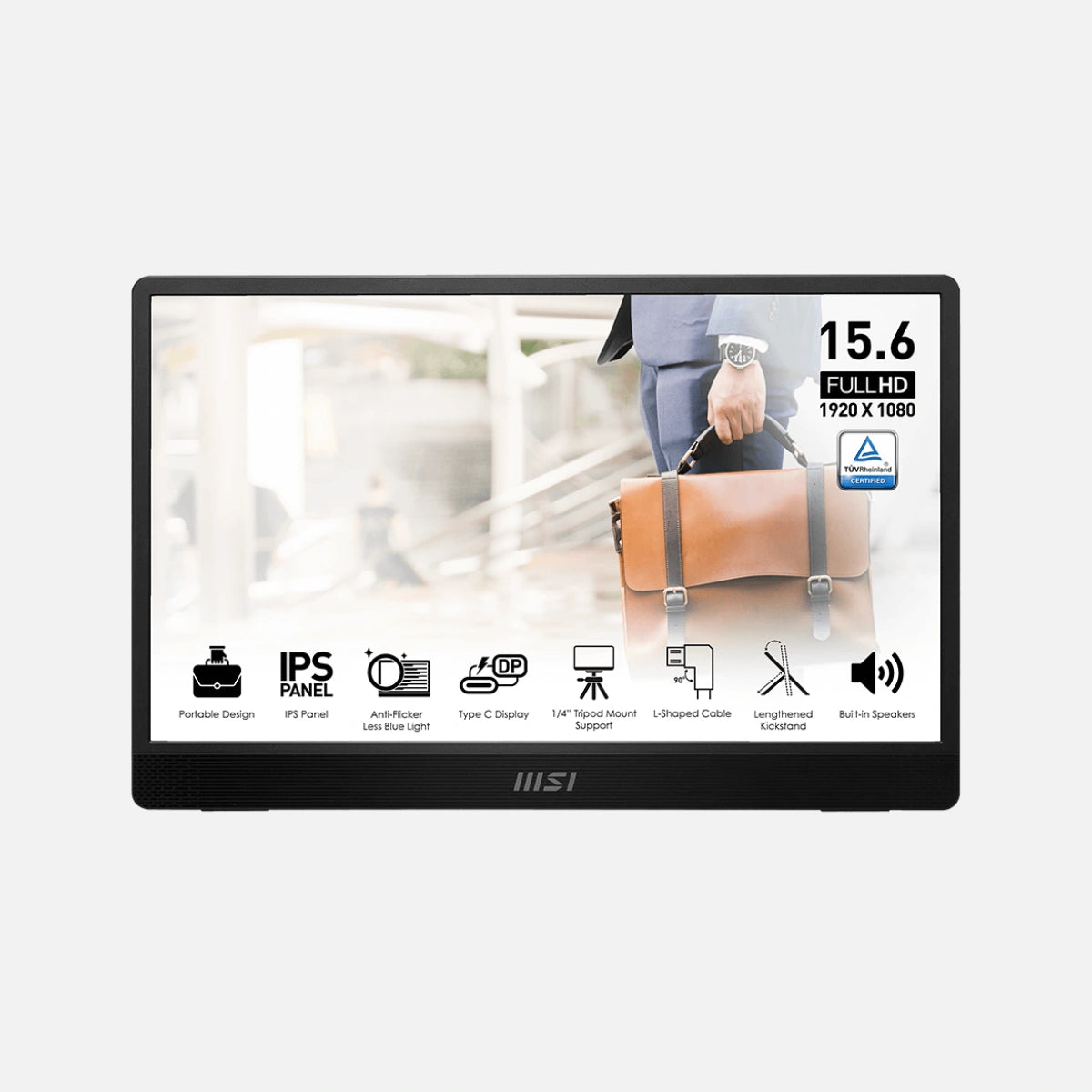 MSI Pro MP161 E2 15.6 Inch Portable Monitor