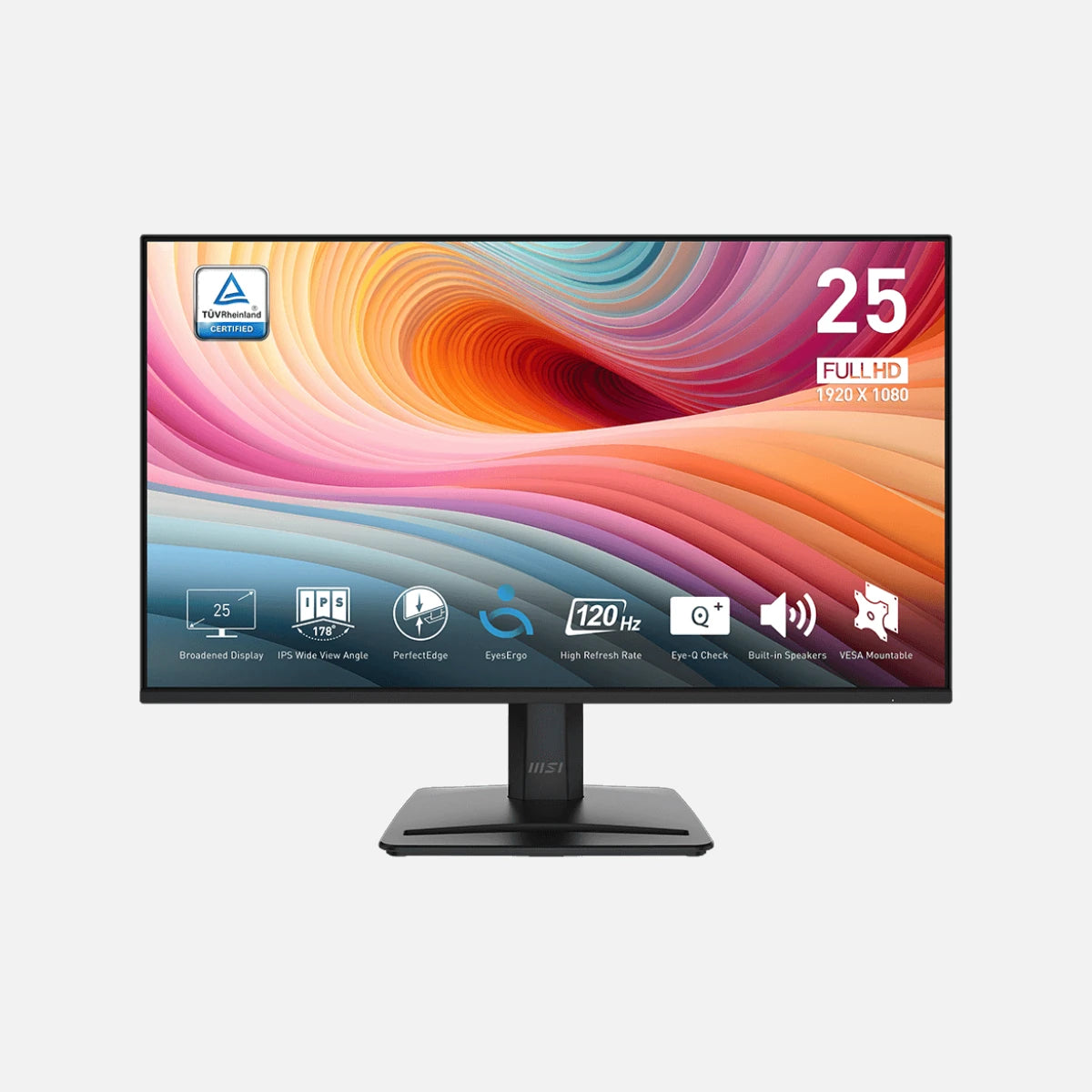 MSI Pro MP251 E2 25 Inch 120Hz IPS Business Monitor with Speakers