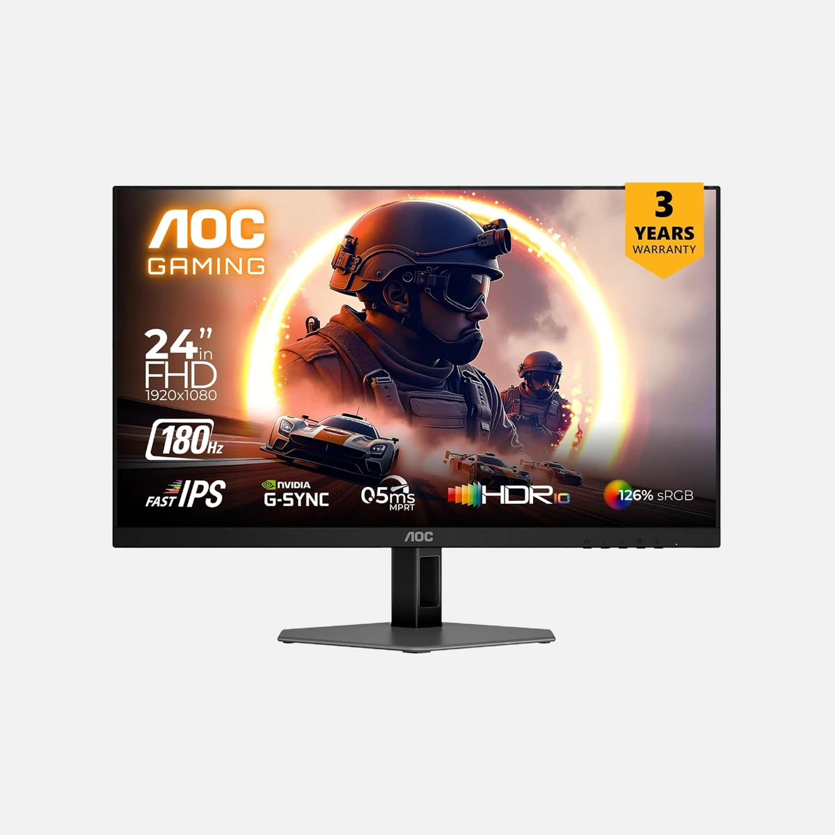 AOC 24G4E 24 inch FHD 180Hz Monitor
